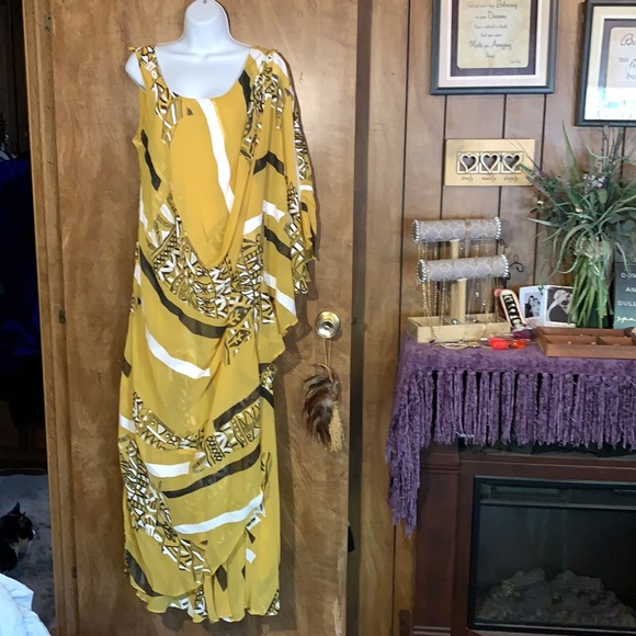 Ashro | Dresses | New Hand Painted Tribal | Poshmark